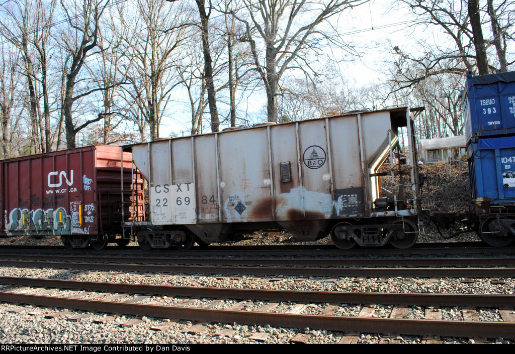 CSX 226984 B&O "Capitol Dome" on Q418-03
